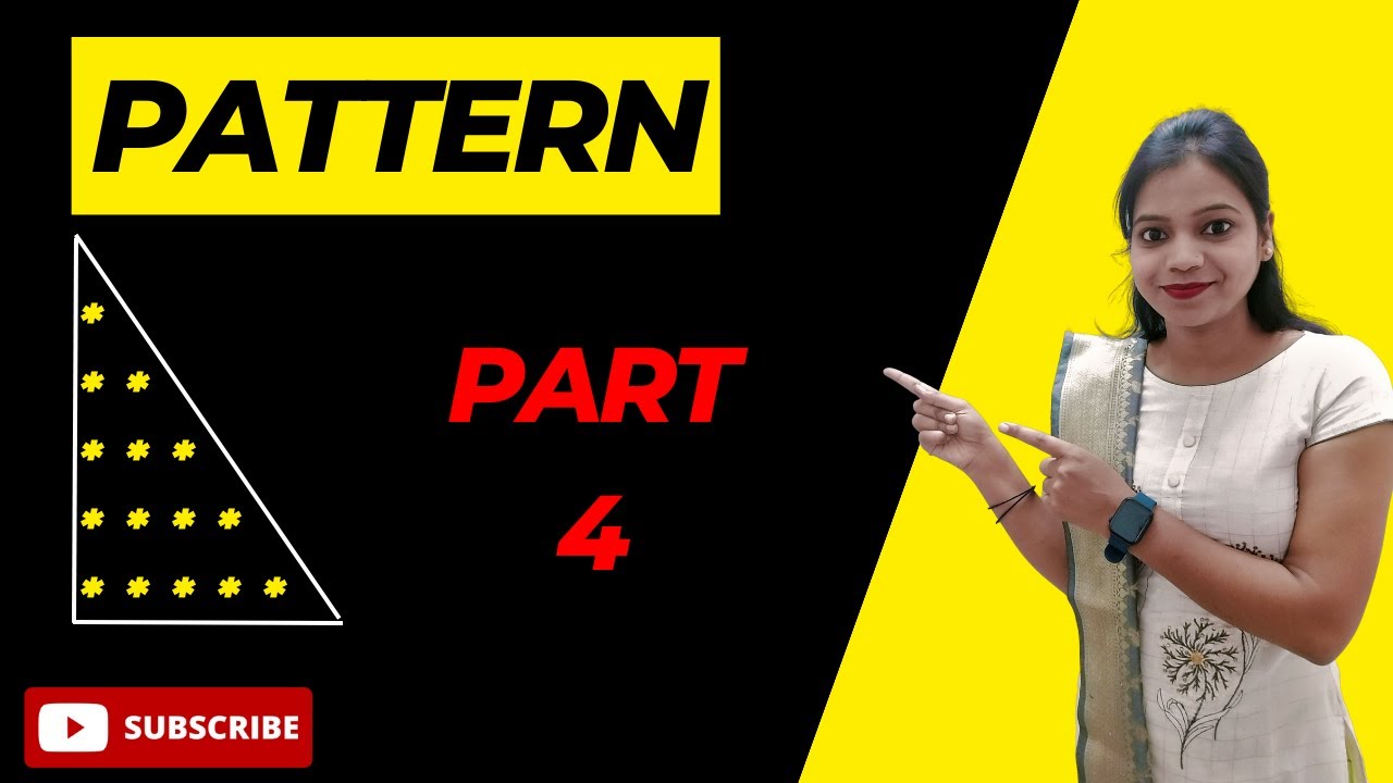 Pattern in java | Triangle  pattern | Star Pattern | Pattern by using nested loop | Pattern Part 4