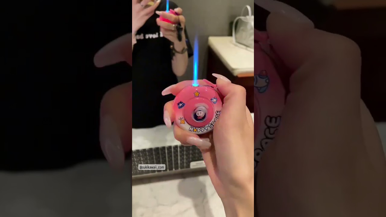 Want or Need? 😎 Cartoon Luminous Frisbee Lighter KI166 Search 