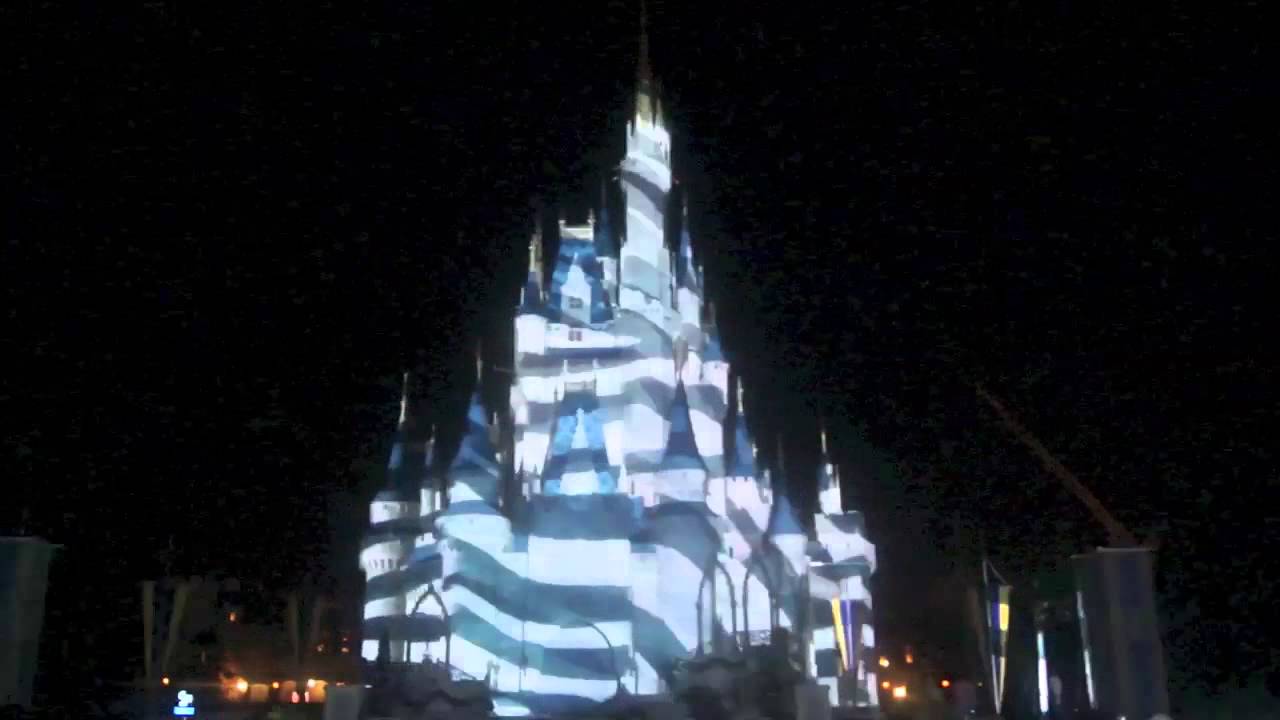 MyDisneyFix | Full "Celebrate the Magic" castle projection show at ...