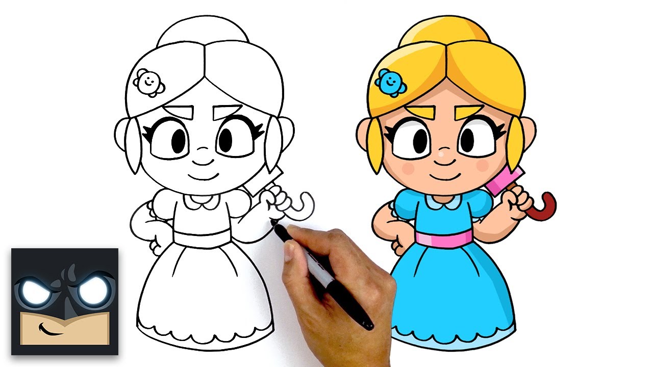 How To Draw Piper | Brawl Stars