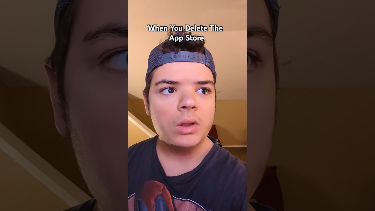 When You Delete The App Store #Shorts