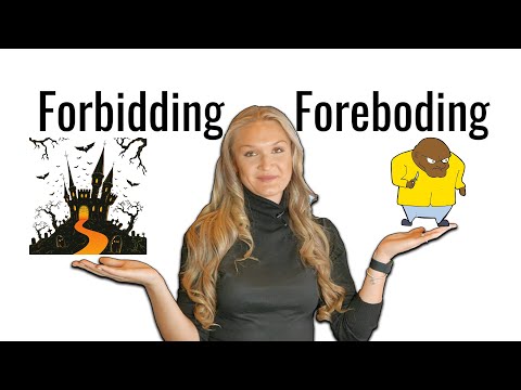 Forbidding vs. Forboding [SAT Vocabulary] sat writing