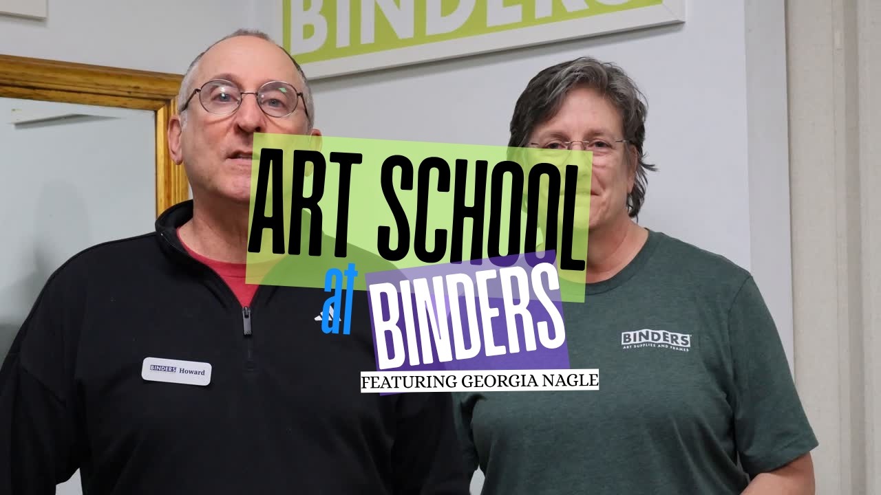 Classes and Workshops at BindersArt with Georgia Nagle