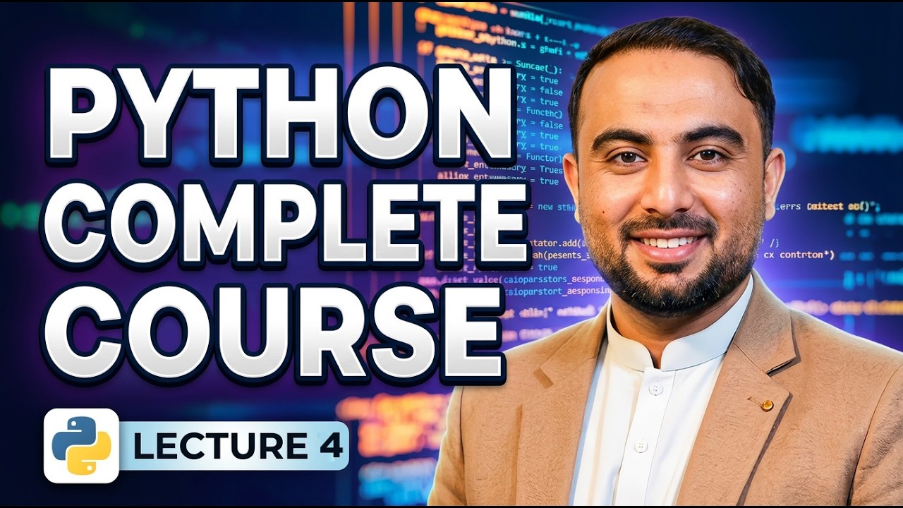 Variables in Python Explained | Python for Beginners | Python Complete Course Lecture 4
