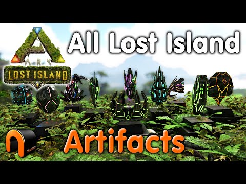 ARK Lost Island ARTIFACTS How To Get It Them ALL For (REAL)!