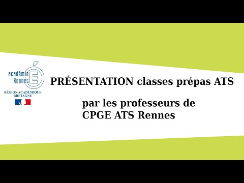 Prépa CPGE ATS Joliot-Curie Rennes