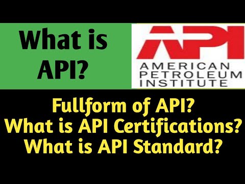 What is API | Fullform of API | Why API is Required|What is API Standard|Explain API |API Meaning