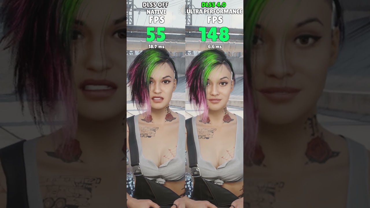 DLSS 4.0 VS Native Resolution (Cyberpunk 2077)