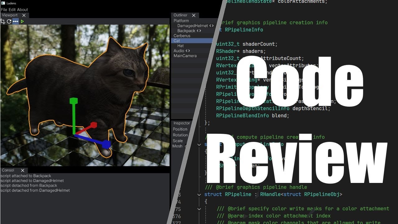 6 Months of Game Engine Dev - Code Review