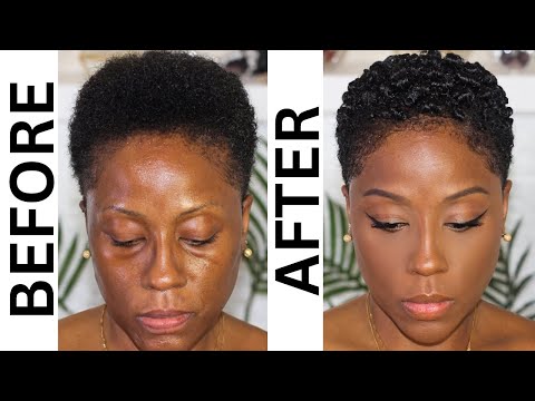How To: Quick & Easy Curls | 4C Natural Hair Wash & Go