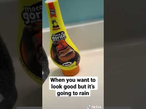 Gorilla Glue or hair gel?