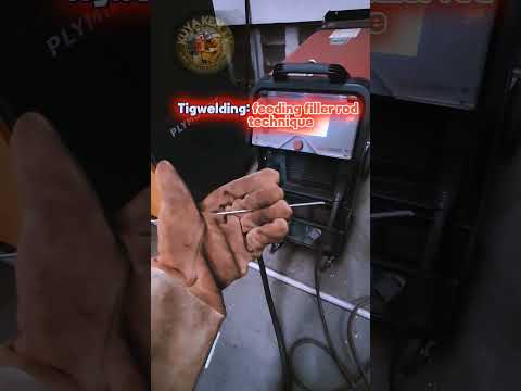tigwelding: feeding filler rod technique, #kuyakentv #welding #welder #gtaw #tigwelding #welderlife