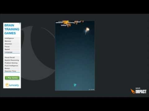 Z-Type Speed Typing Game Gameplay Part 1
