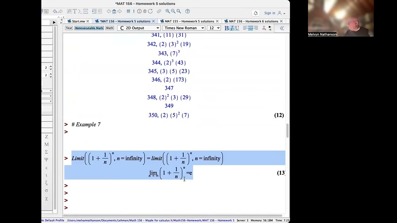 MAT 156 - Homework 5 solutions