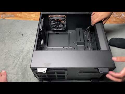 NZXT H510 : H510i CA H510i B1 Compact ATX Mid Tower PC Gaming Case Black UNBOXING