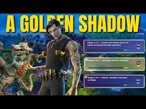 FORTNITE - A Golden Shadow - Full Guide