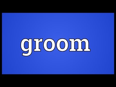 Groom Meaning