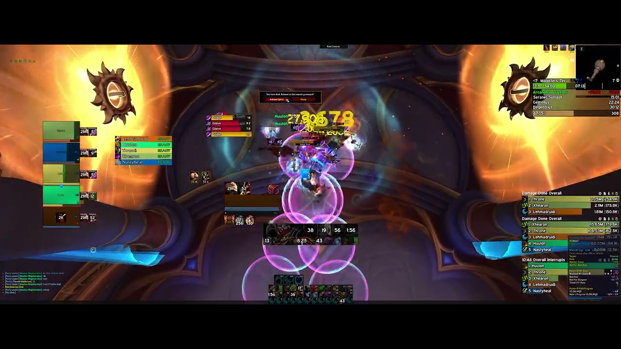 MT+17 Feral Druid - Failed