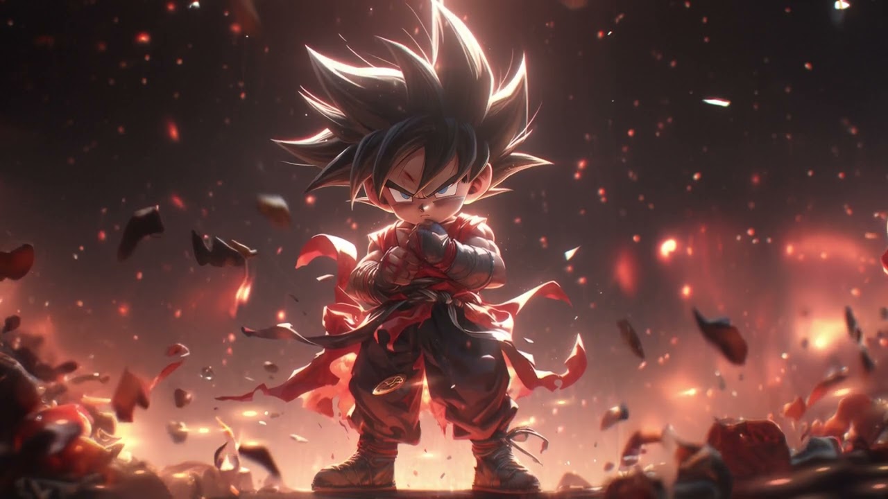 kid goku / Live 4K wallpaper
