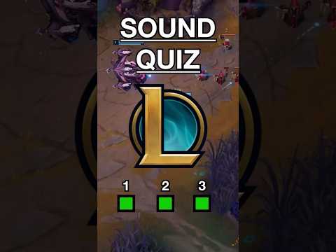 League of legends ability sound quiz