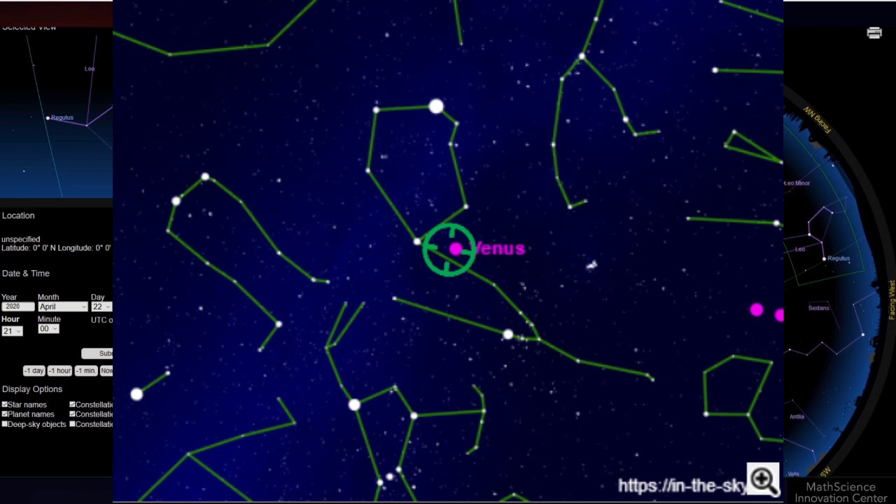 Weekly Web Find - Sky and Telescope Interactive Sky Chart