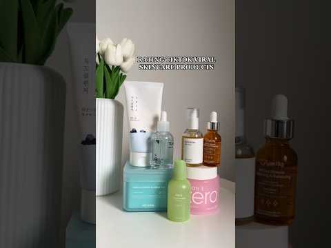 Rating Tiktok VIRAL skincare products β¨π«’ | #kbeauty #koreanskincare #koreanskincareroutine