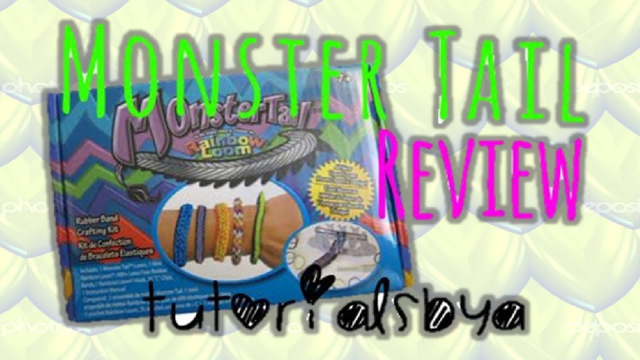 NEW MONSTER TAIL RAINBOW LOOM REVIEW / OVERVIEW