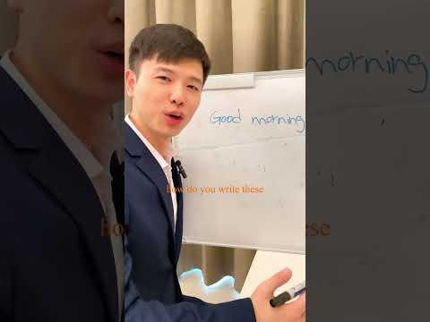 How to say good morning in Chinese #chinese #education  #chineseteacher #中文学习 #chinesebeginner