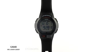 Casio WS-1000H-1AVEF - Sport Watch • Watchard.com