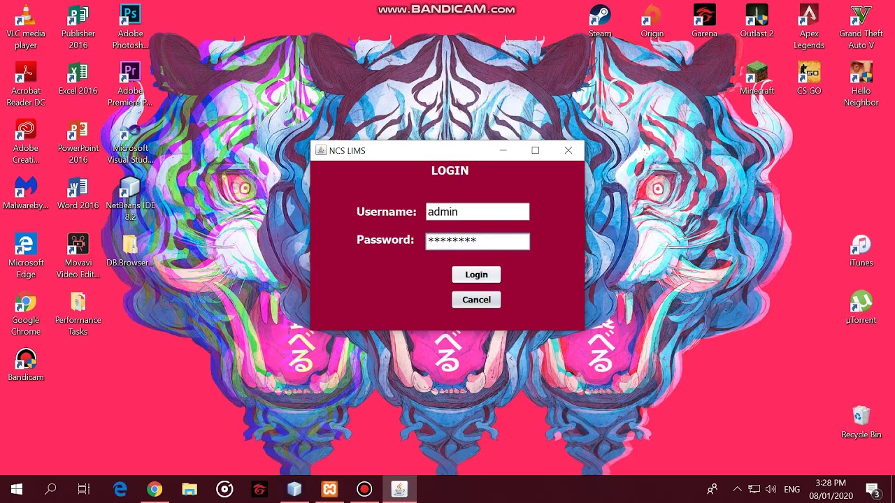 Library Management System  - JAVA and SQLite