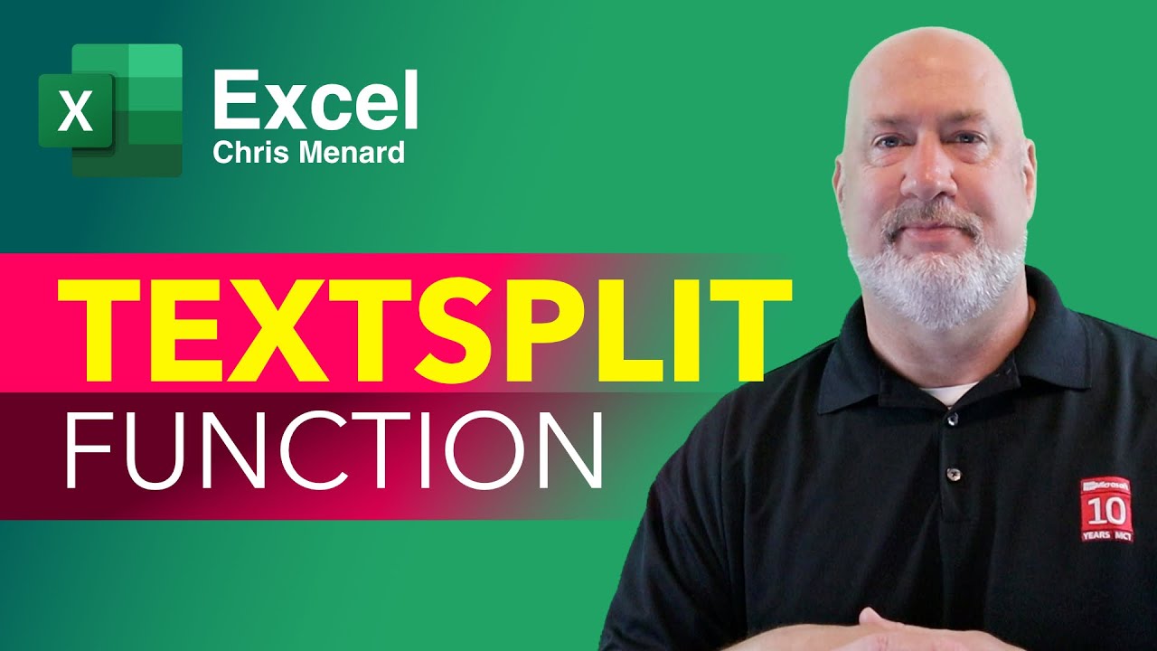 TEXTSPLIT Function - Splits text strings used with LEN Function and  TRIM Function