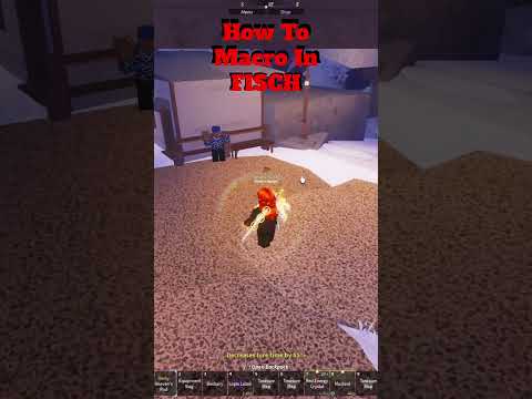 How To MACRO In Roblox FISCH #roblox #gaming #tutorial #fisch