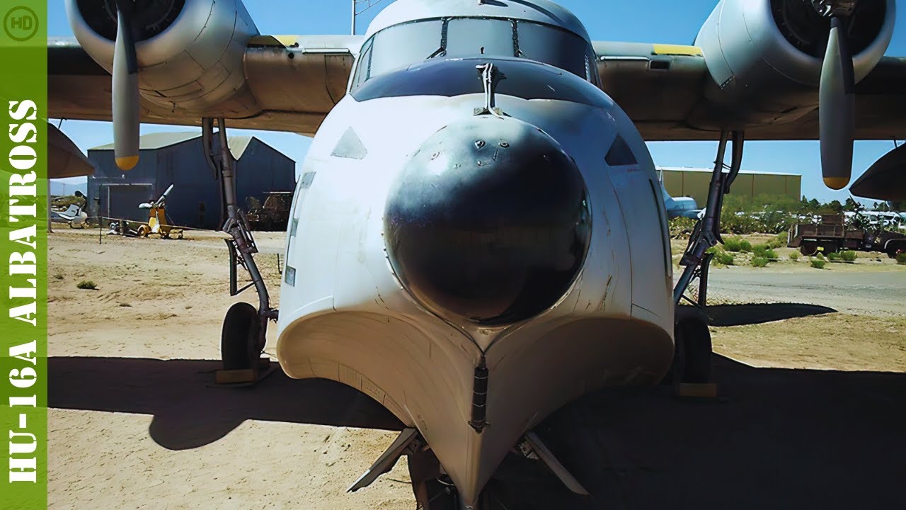HU-16A Albatross - amphibious aircraft - HD