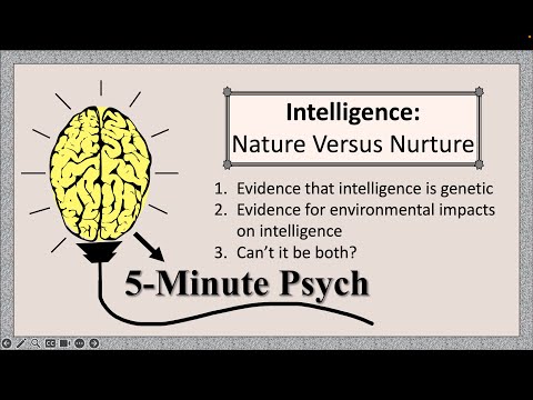 Intelligence: Nature VS Nurture