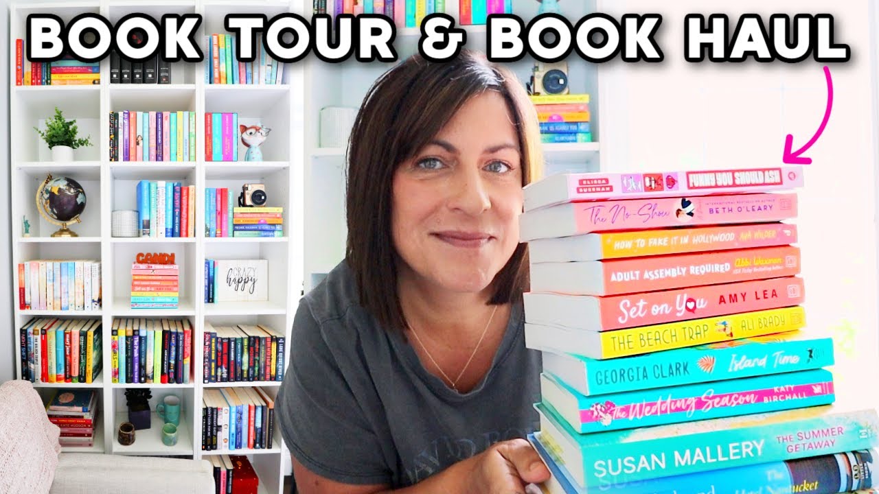 14 NEW SUMMER BOOKS HAUL & BOOKSHELF TOUR!