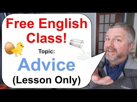 Free English Class! ๐ฅ๐ฅ๐ค Topic: Advice! (English Sayings, Proverbs, and Idioms)