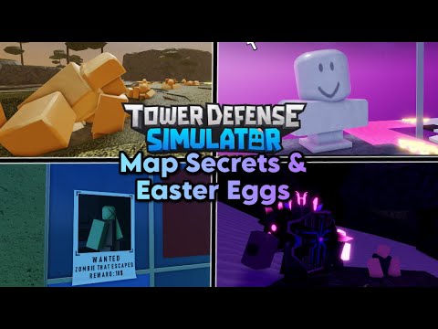 TDS Map Secrets & Easter Eggs | Tower Defense Simulator