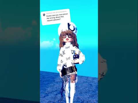 styling the squared sunglasses in dress to impress #dti #roblox #trendingshorts #blowup