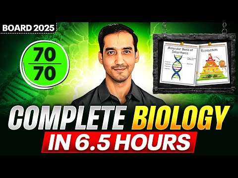 Complete CLASS 12th BIOLOGY In One Video 🧬🔥 | All Chapters Explained ✅
