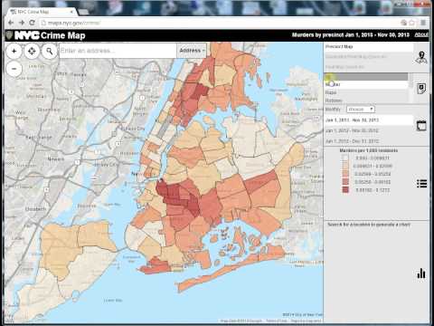 NYC Interactive Crime Map