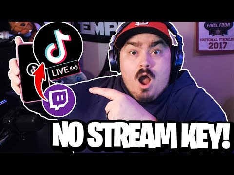 Stream on TikTok LIVE with NO STREAM KEY!! Works for PC or Console!!