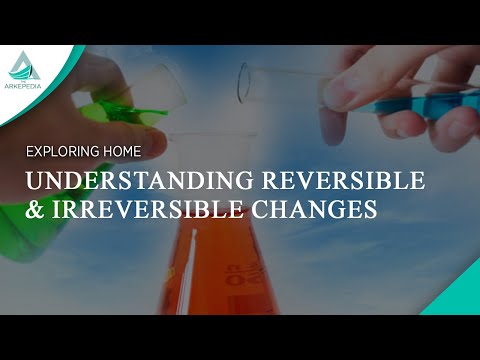 Understanding Reversible & Irreversible Changes