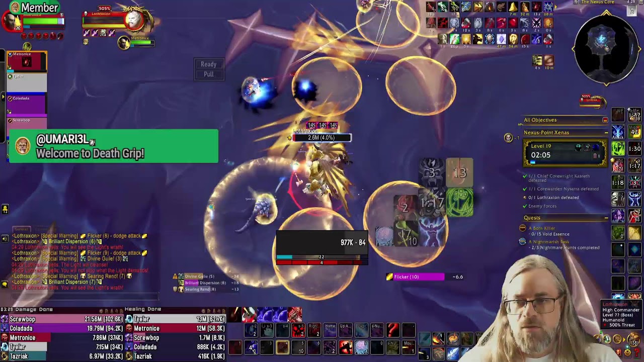 Mythic+ Pugging Keys - Blood Death Knight POV