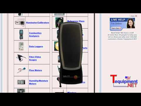 testo Pocket Pro 510 Pressure Meter with Air Velocity & 512 Digital Manometer Anemometer