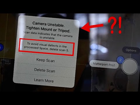 Matterport: Leveling and Unstable Tripods
