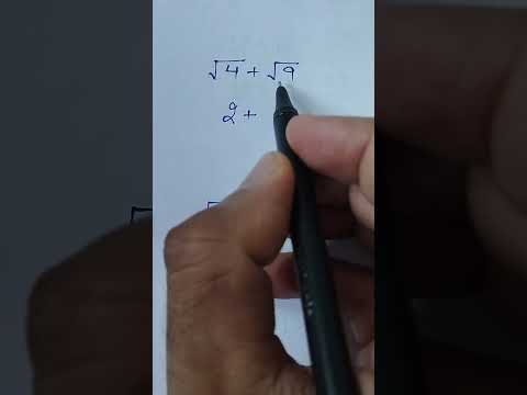 √16+√25=?