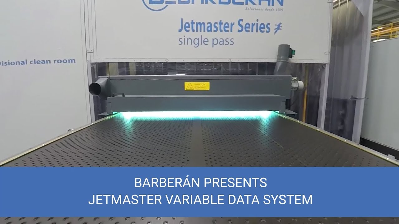 Jetmaster Variable Data: The first in Single Pass industrial digital printing