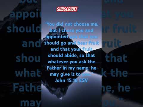 John 15:16 | Bible Verse