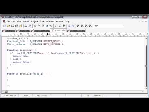 Learn Beginner PHP Tutorial 141 Getting User Data Part 1 - Mind Luster