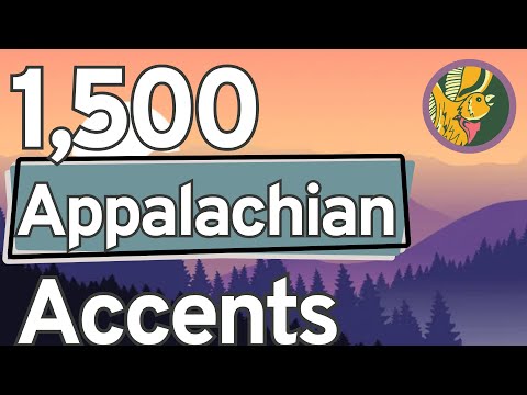 1,500 Appalachian Accents